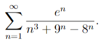 Solved Determine whether the following positive-term series | Chegg.com