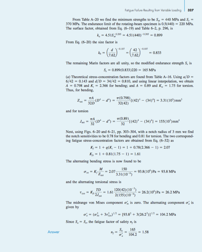 Solved Problem 4: Refer solved example 6-14 (page 326) in | Chegg.com Solved Problem 4: Refer solved example 6-14 (page 326) in | Chegg.com