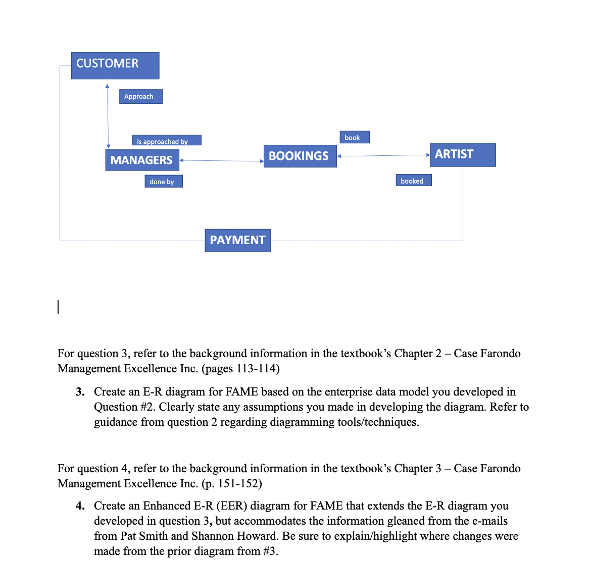Solved PAYMENTFor question 3, ﻿refer to the background | Chegg.com