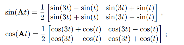 Solved 1 (sin(3t) – sin(t) sin(3t) + sin(t)] sin(At) = 5 2 | Chegg.com