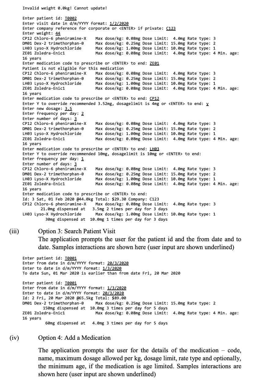 Solved Question 3 (35 marks) (a) Implement a subclass, | Chegg.com