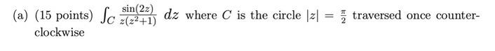 Solved 5. Use Cauchy's Residue Theorem to compute the | Chegg.com