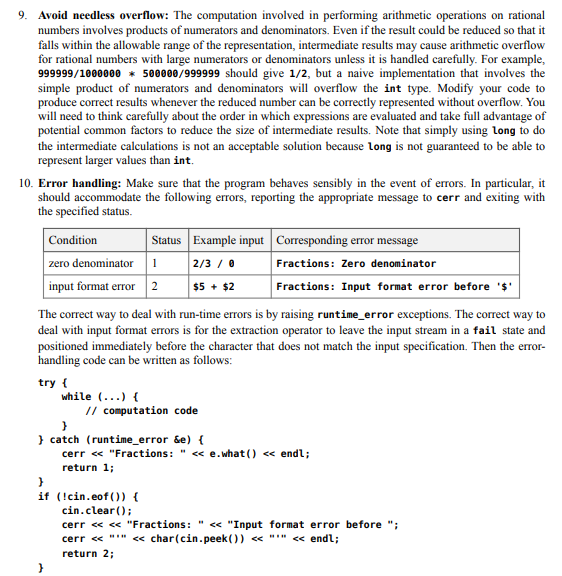 Solved Assignment 1: Fractions Consider the following code, | Chegg.com