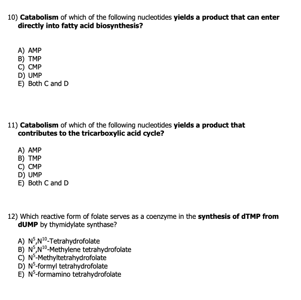 Solved hi this is a biochem question! pls help so I can | Chegg.com