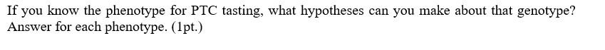 Solved To function properly, TAS2R38 must first bind to PTC, | Chegg.com