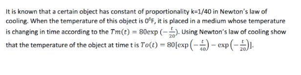 Solved It is known that a certain object has constant of | Chegg.com