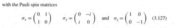 Solved 3.3. Show that the Pauli spin matrices satisfy 0;0; | Chegg.com