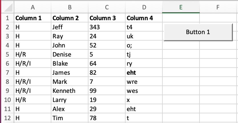 Solved I now have a new problem. Brief run down: In Sheet1, | Chegg.com