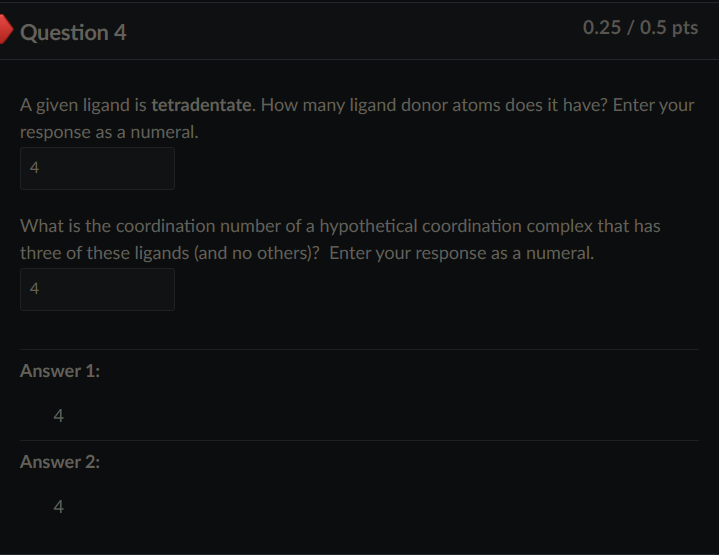 Solved Consider the coordination complex [Cr(OH2)3Cl3]Br3. | Chegg.com