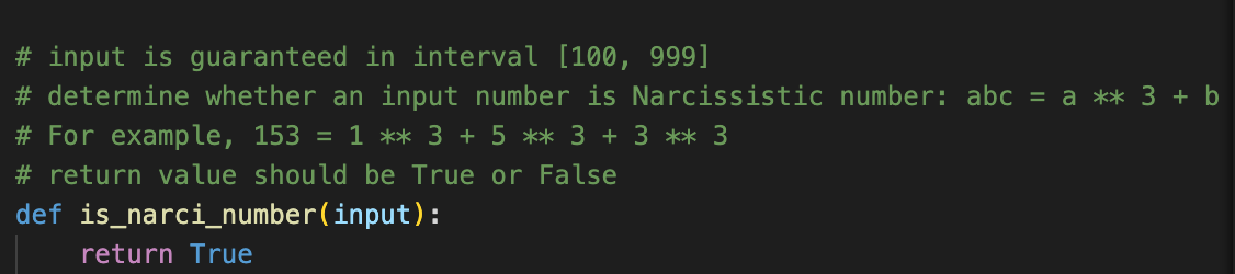 Solved # input is guaranteed in interval [100, 999] # | Chegg.com