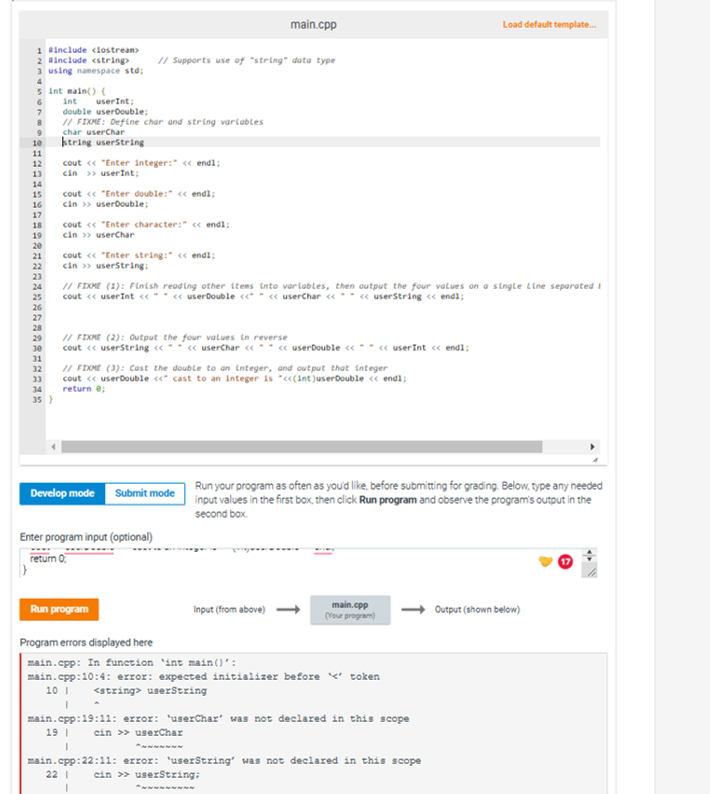 Solved I am unsure of where I am going wrong with this? | Chegg.com