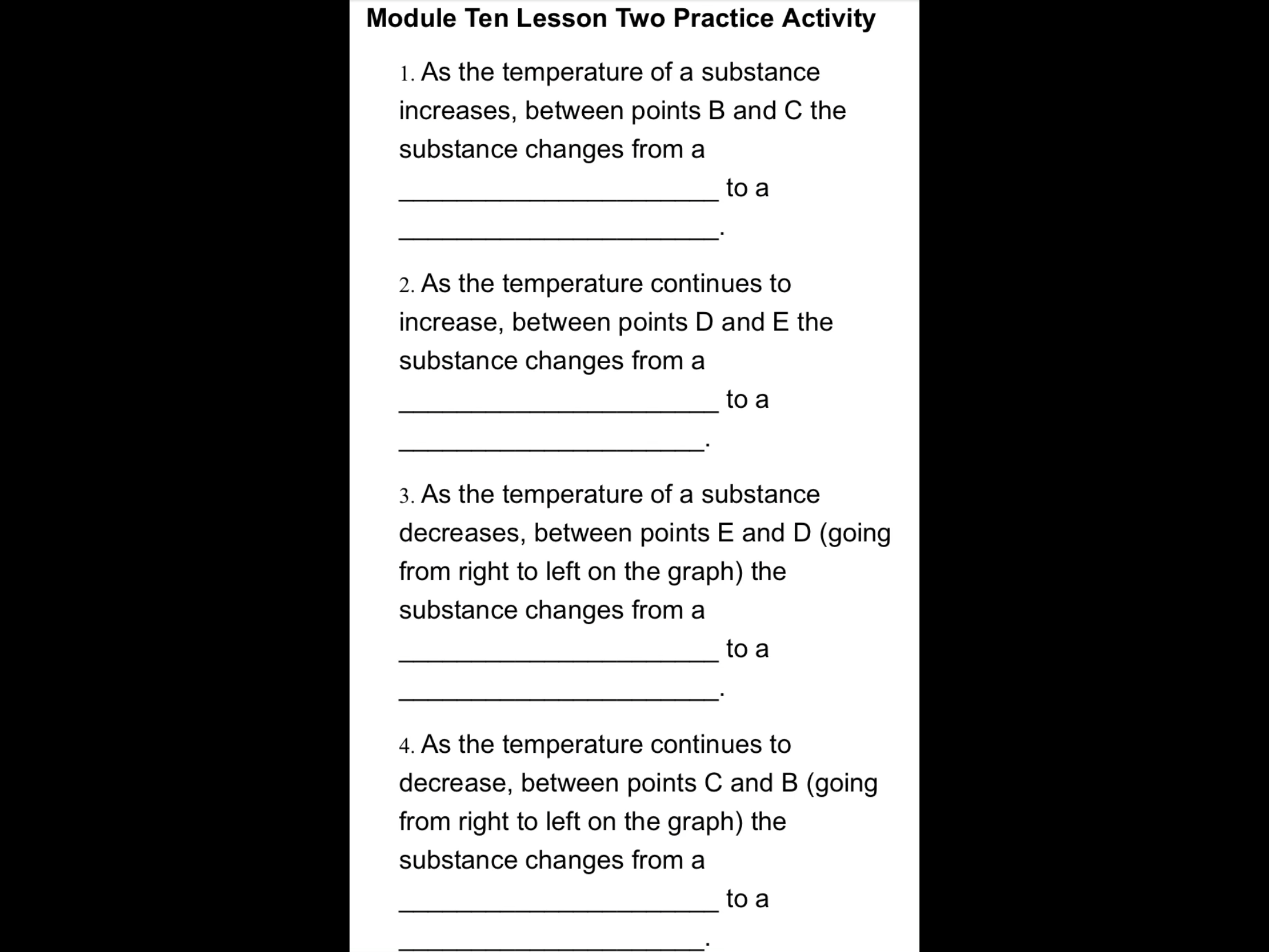 Solved Module Ten Lesson Two Practice ActivityAs the | Chegg.com