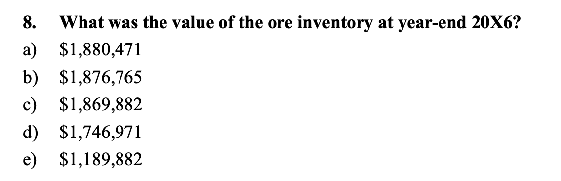 Solved Use the following information for the next four | Chegg.com