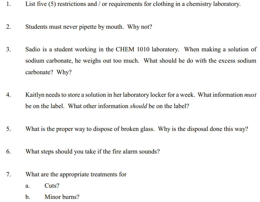 Solved Please help me answer all the questions from 1 to | Chegg.com