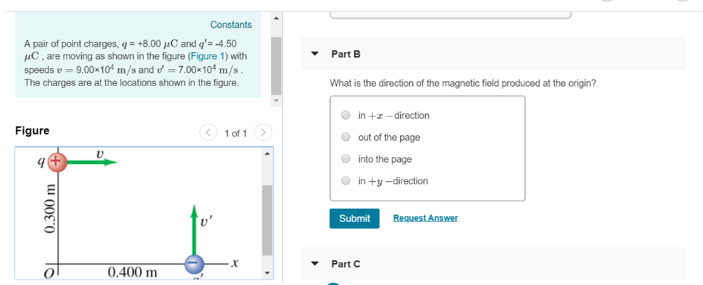 Solved A pair of point charges, q = +8.00 μC and q′= -4.50 | Chegg.com