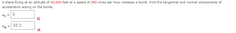 Solved A plane flying at an altitude of 40,000 feet at a | Chegg.com