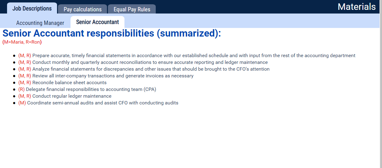 Solved After checking with Ron and Maria, you find that | Chegg.com