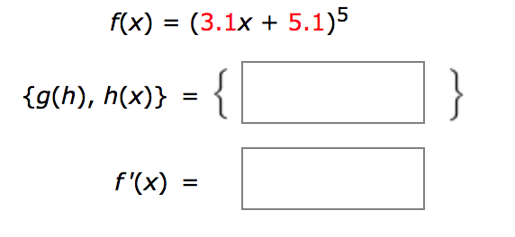 Solved For the composite function, identify an inside | Chegg.com