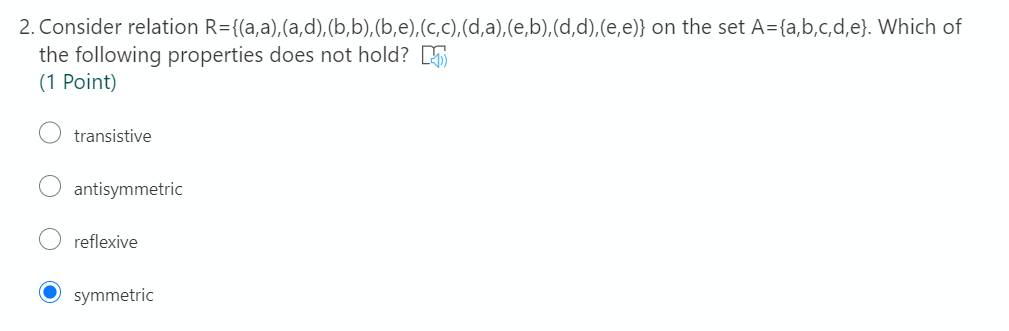 Solved 2. Consider relation R={(a, | Chegg.com