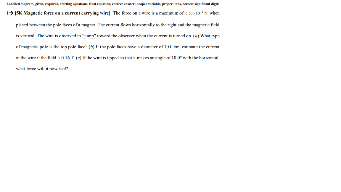 Solved Labelled diagram, given, required, starting | Chegg.com