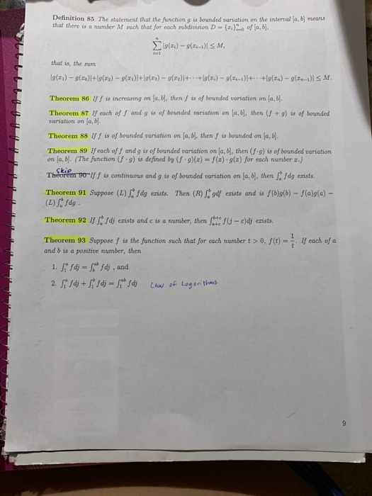 Solved Prove theorem 93 | Chegg.com Solved Prove theorem 93 | Chegg.com