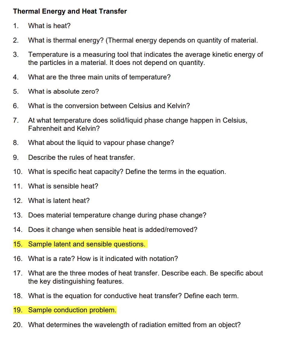 Thermal Energy And Heat