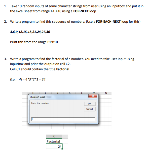 Take 10 random inputs of some character strings from | Chegg.com