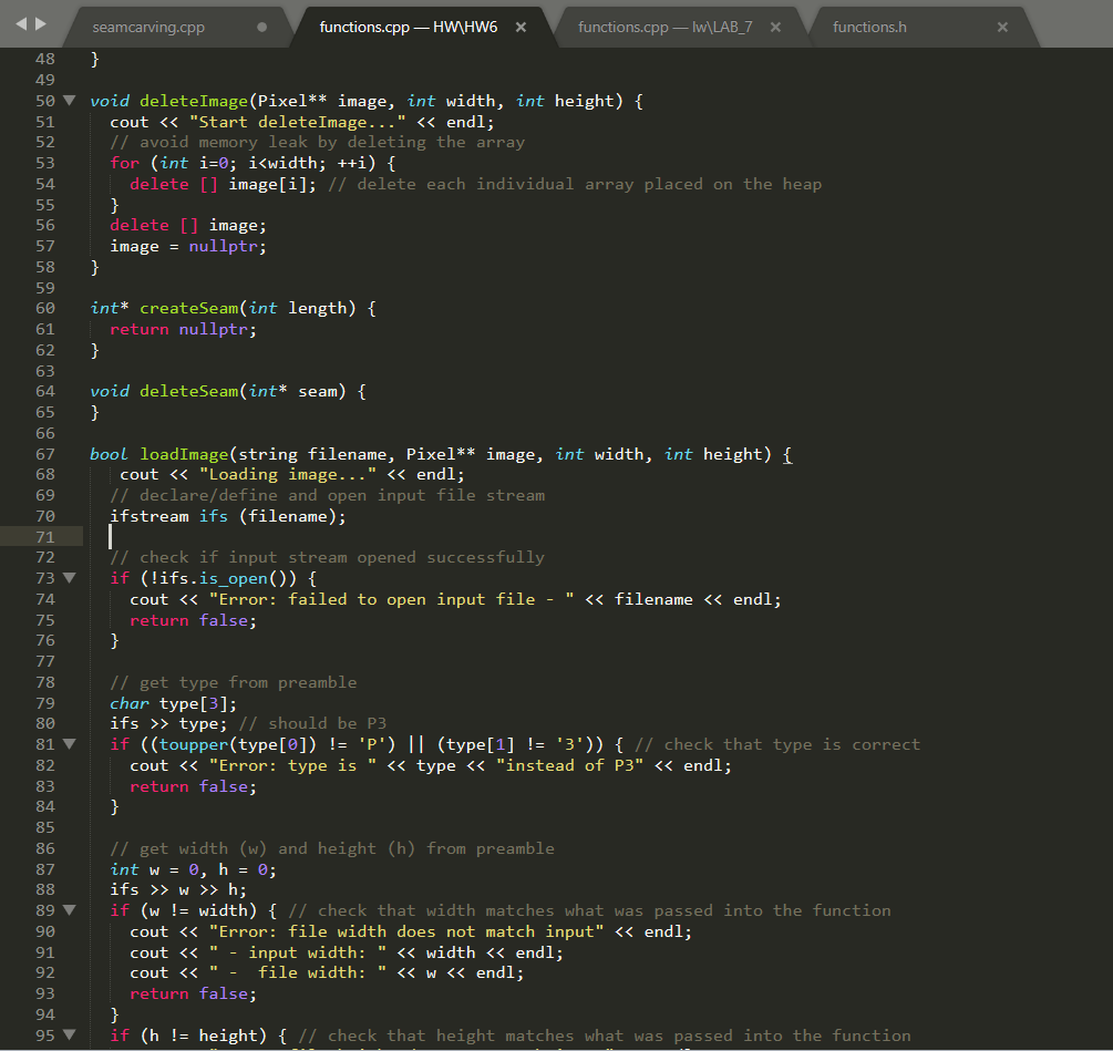 Solved PLEASE HELP!! Code is in C++, some of the starter | Chegg.com