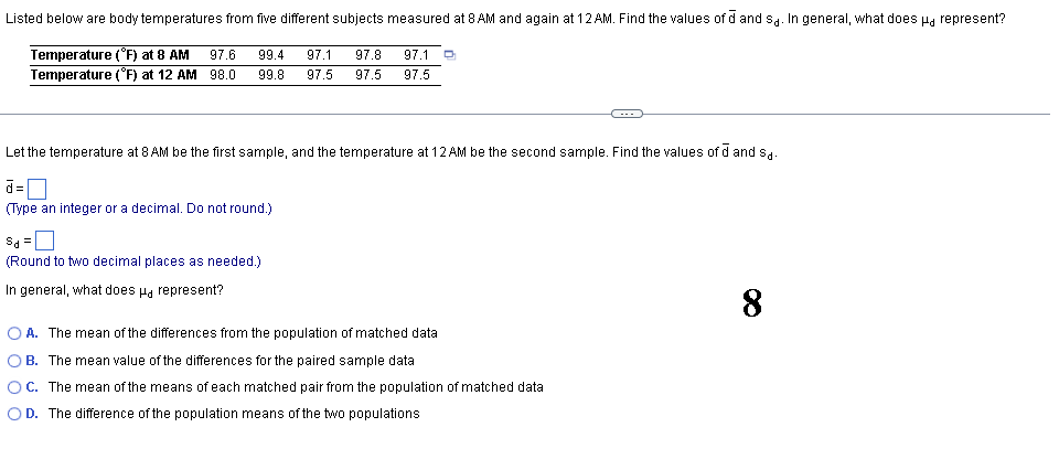 Solved Let the temperature at 8Am be the first sample, and | Chegg.com