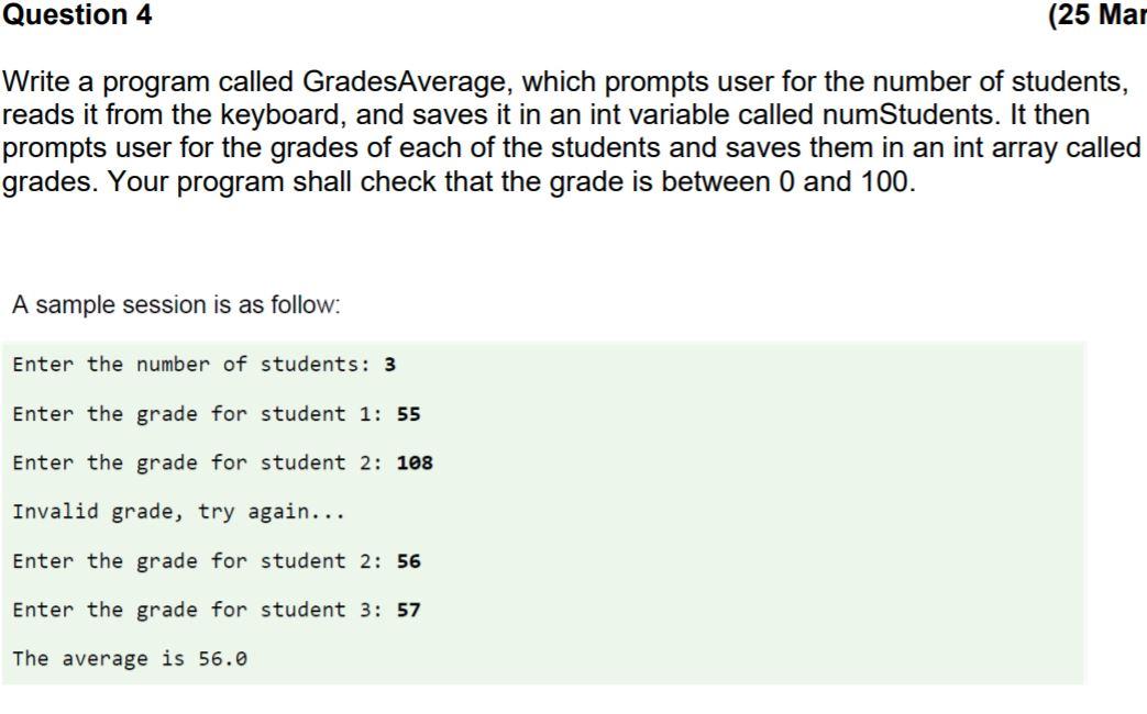 Solved Using IntelliJ Format as followed: _Java programming | Chegg.com