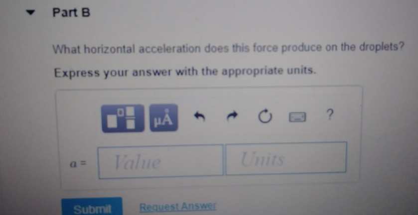 Solved Part B What horizontal acceleration does this | Chegg.com