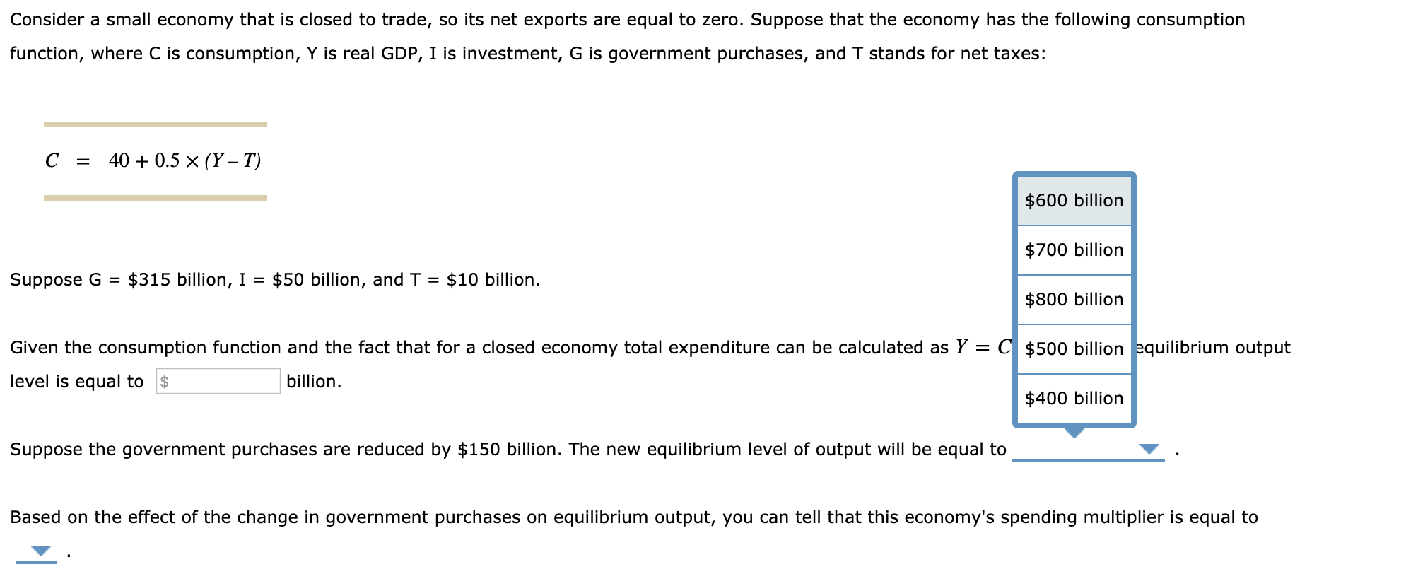 Solved Consider a small economy that is closed to trade, so | Chegg.com