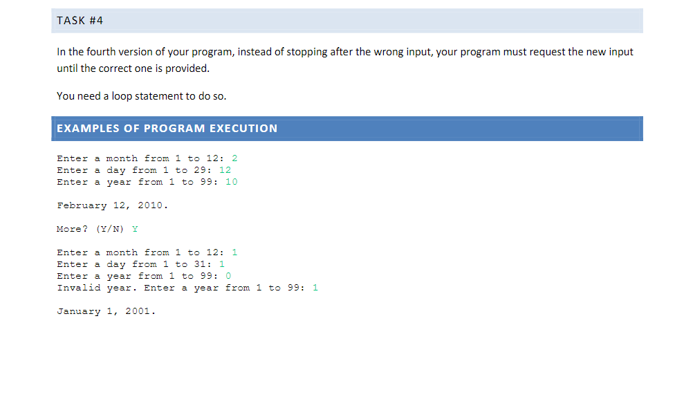 Solved In The Fourth Version Of Your Program Instead Of 