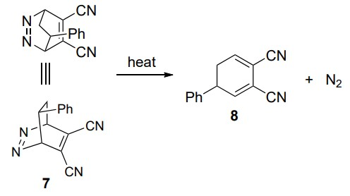 Solved a.) Reaction of the cyclic dinitrile 6 with styrene | Chegg.com
