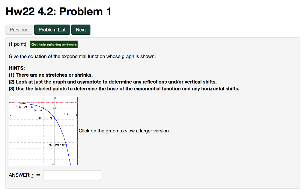 Solved Hw22 4.2: Problem Previous Problem List Next (1 | Chegg.com