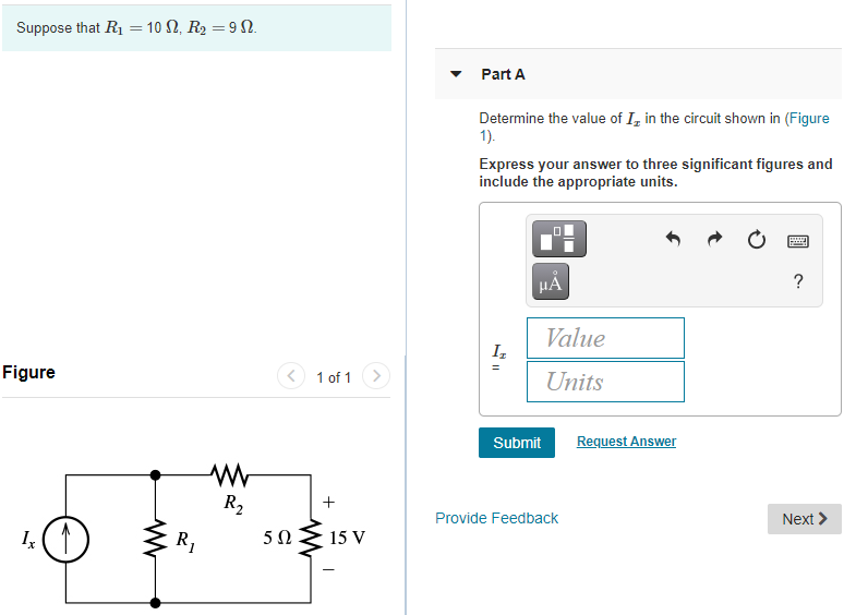 Solved PA Suppose that R1 = 102, R2 =912. Part A Determine | Chegg.com