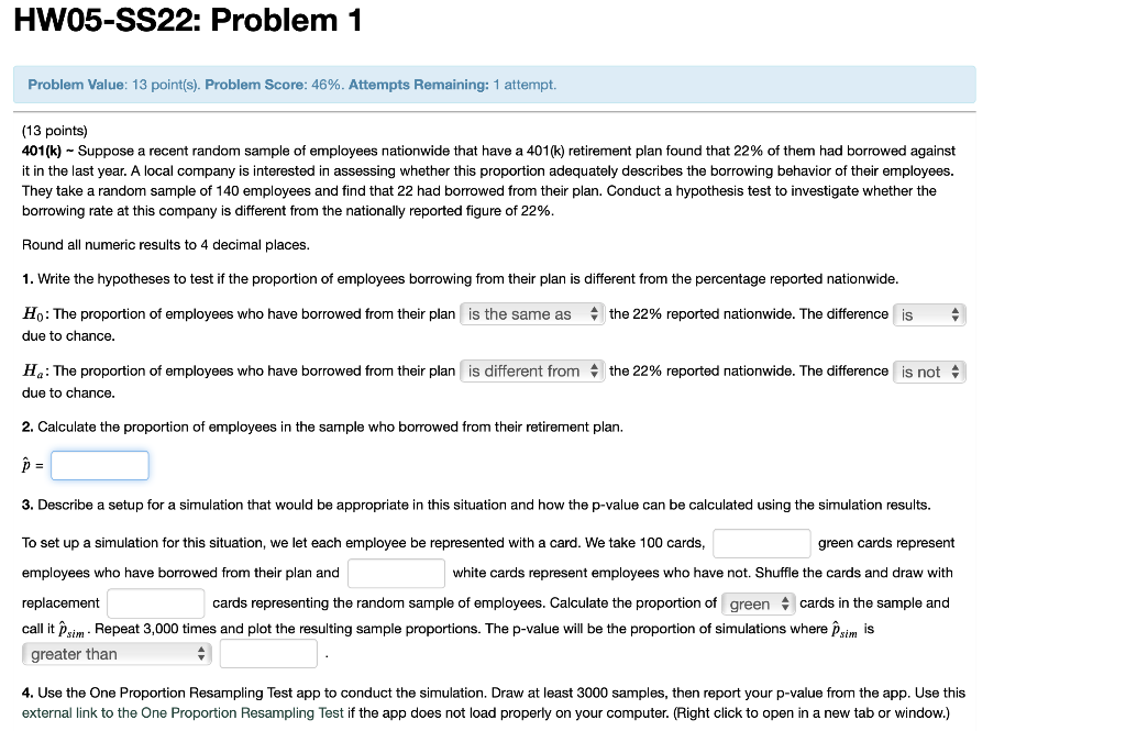 Solved HW05-SS22: Problem 1 Problem Value: 13 point(s). | Chegg.com