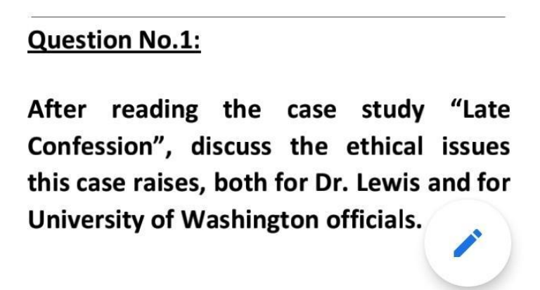 Solved Question No.1: After reading the case study “Late | Chegg.com