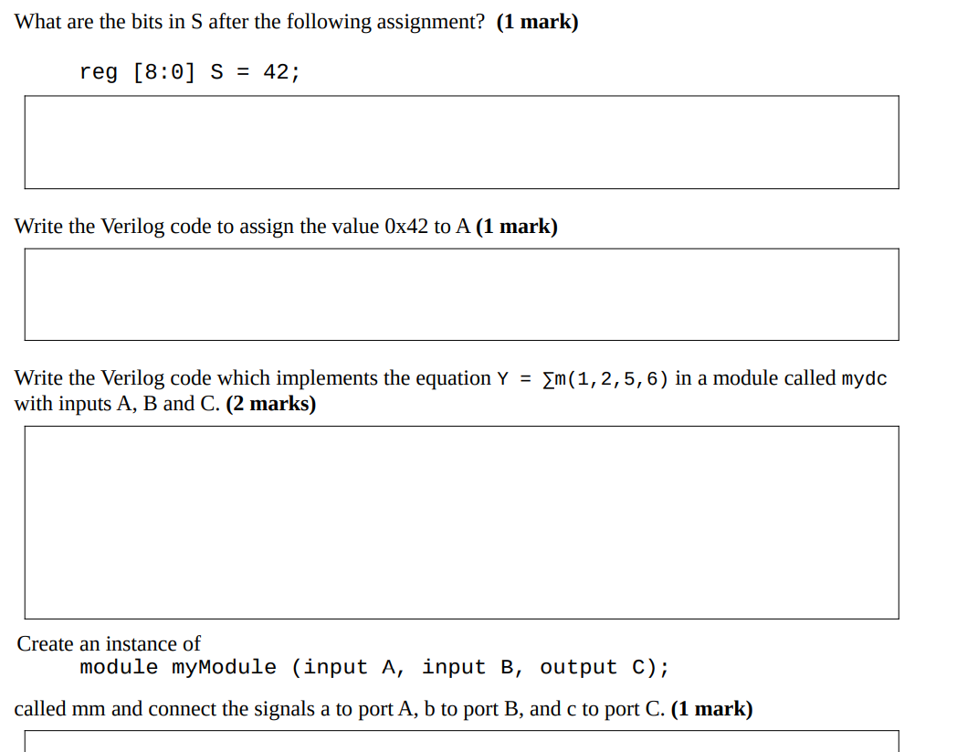 Solved What are the bits in S after the following | Chegg.com