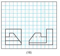 Solved I need help finding the missing view given two | Chegg.com