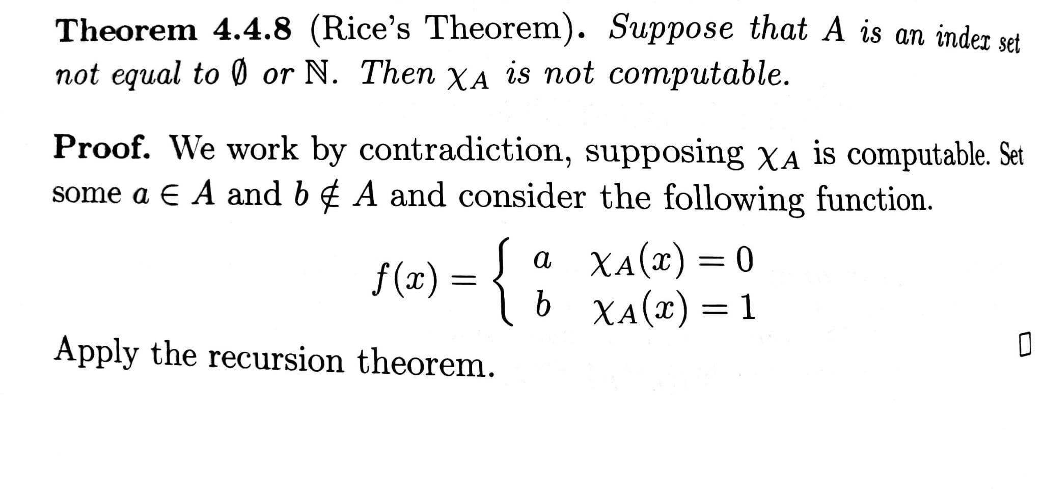 Solved Theorem 4.4.1 (Recursion or Fixed-Point Theorem). | Chegg.com