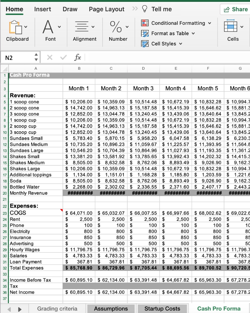 Solved You will calculate the Tax using the IF function in | Chegg.com