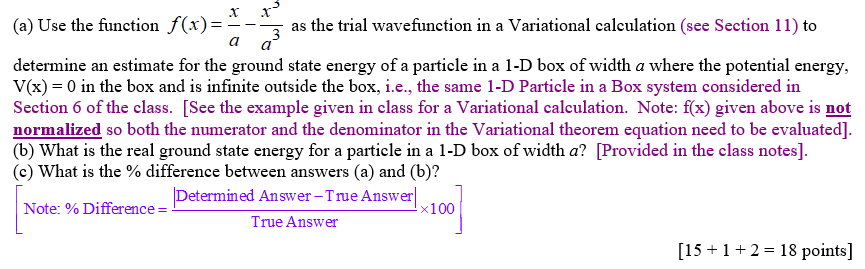 Solved X As A 3 A A Use The Function F X The Trial