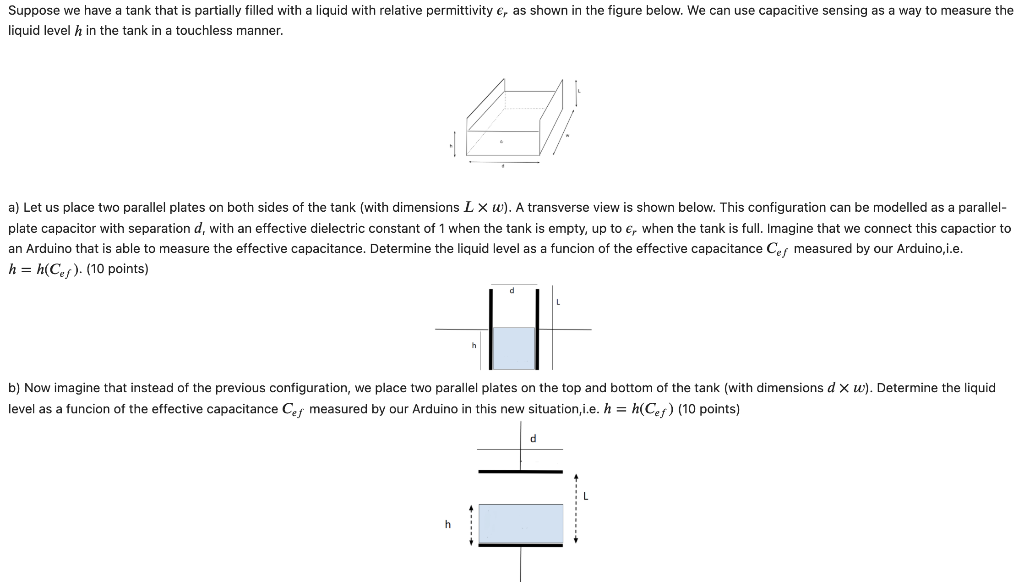 Solved Suppose we have a tank that is partially filled with | Chegg.com
