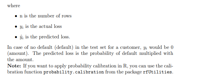 Solved A loan offering company would like to build a default | Chegg.com