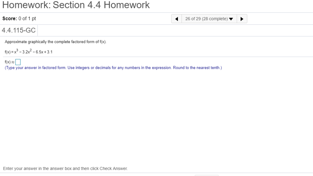 Solved Homework Section 4 4 Homework Score 0 Of 1 Pt
