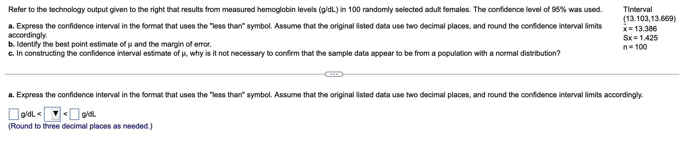 Solved Refer to the technology output given to the right | Chegg.com