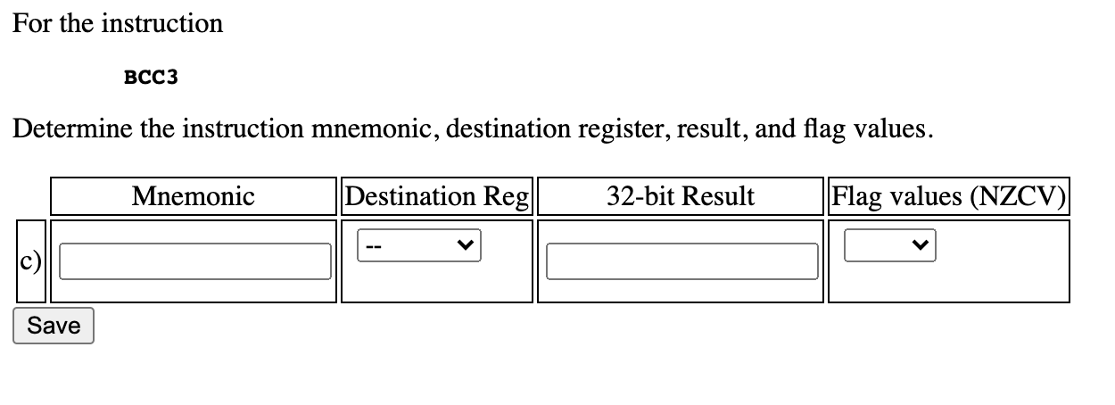 For the following initial register values and | Chegg.com
