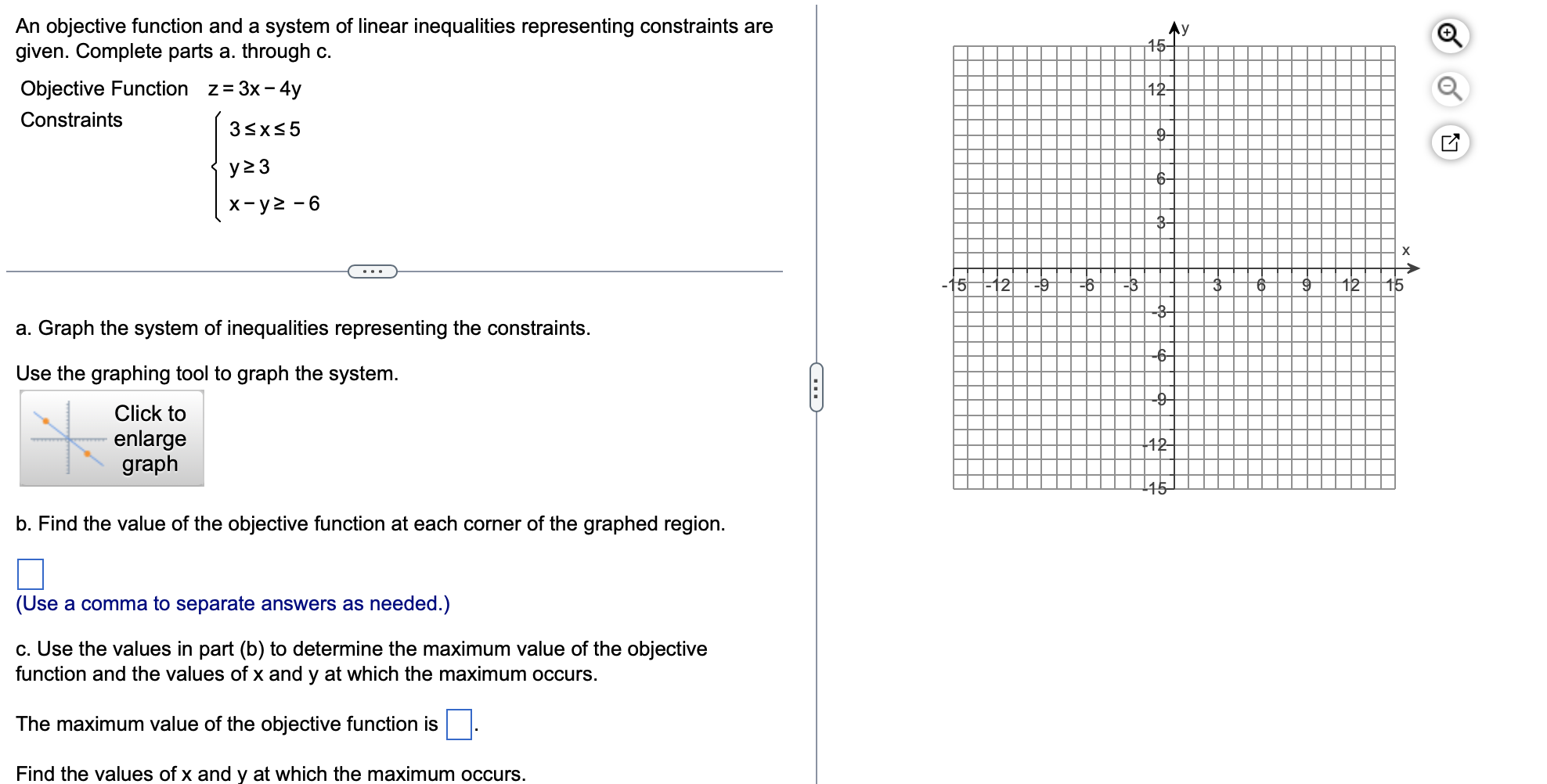 An objective function and a system of linear | Chegg.com