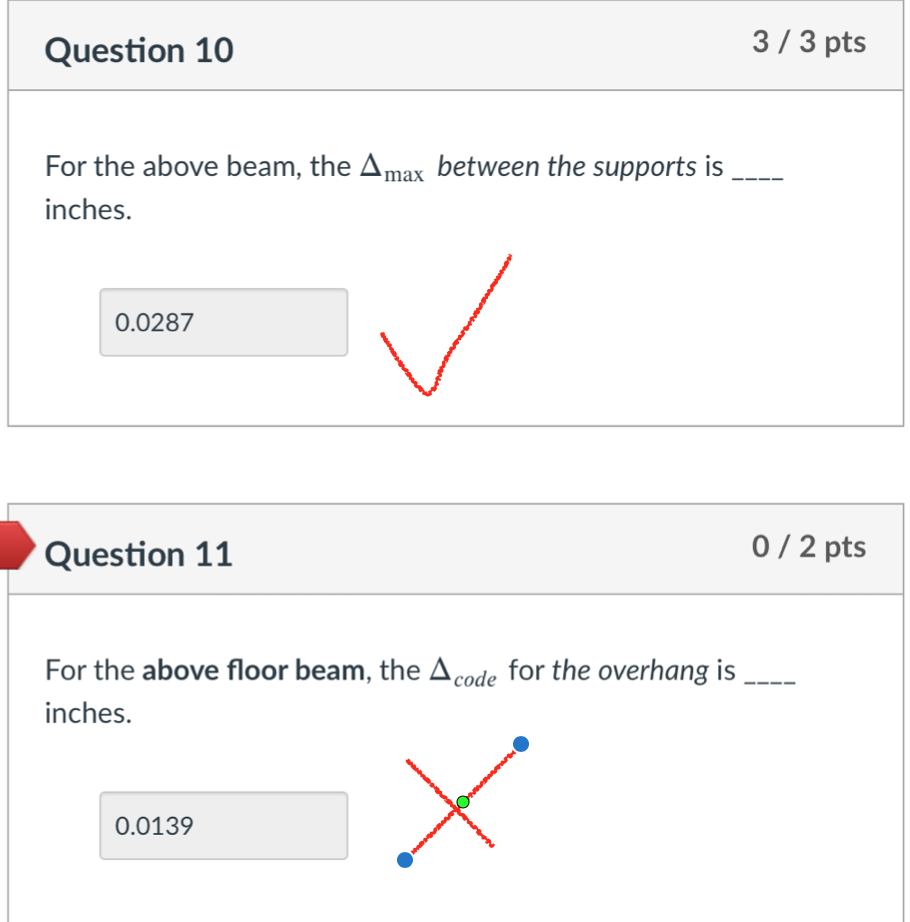 Solved E = 29000 ksi Need help finding Code on questions #11 | Chegg.com